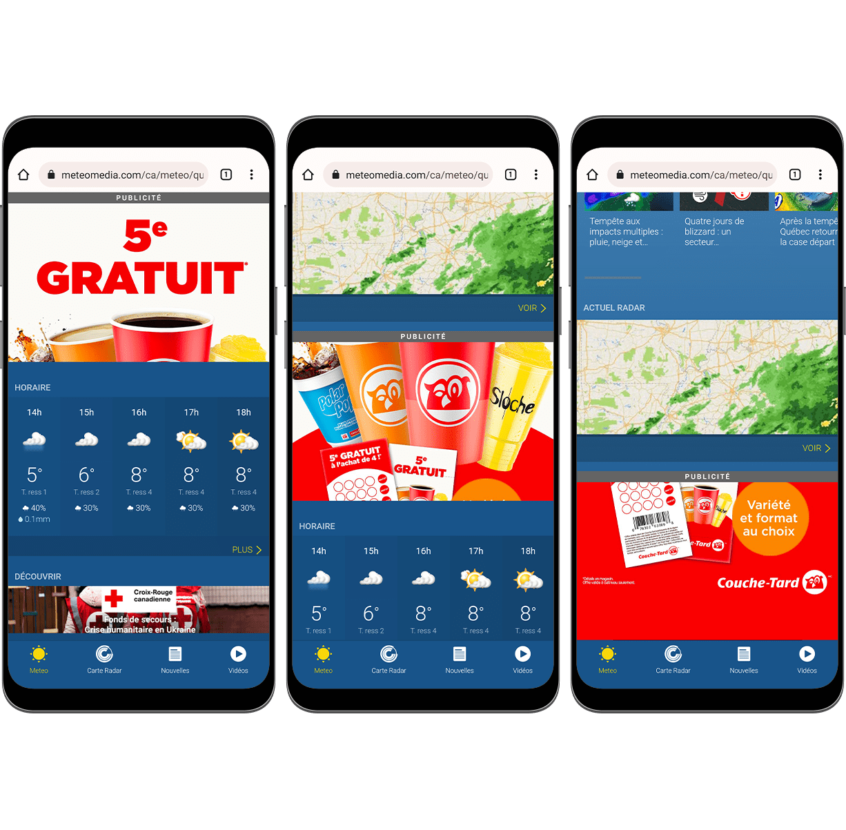 Mobile Web Mini Scroller – Pelmorex Corp